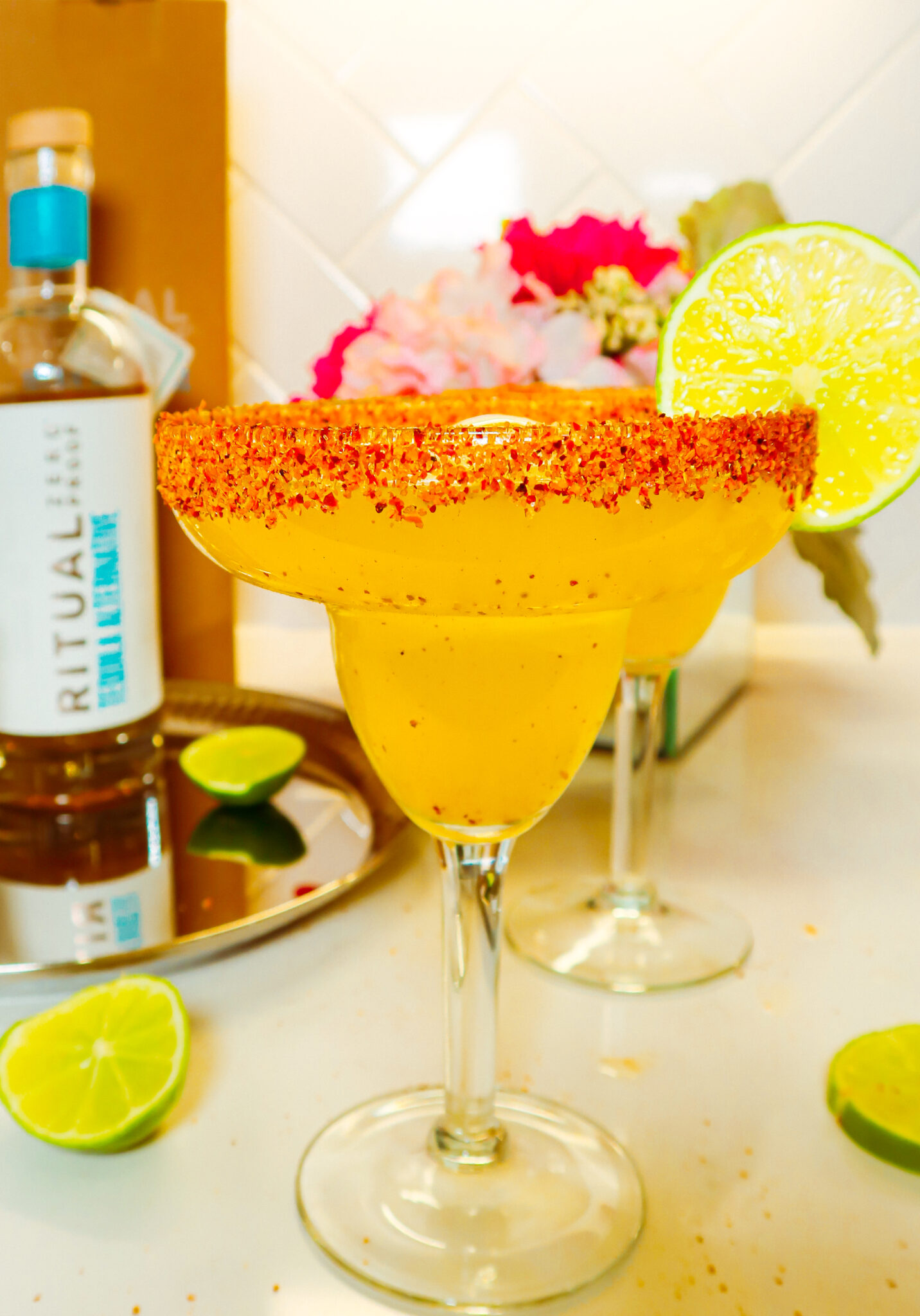 Easy Margarita Mocktail - Jetset Foodies